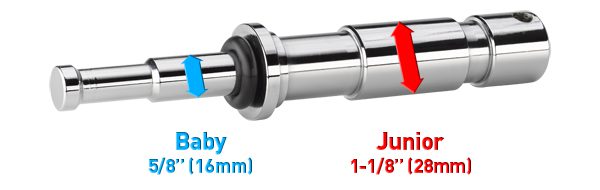 Kupo KS-200 | Stand Adapter 28mm/16mm Stud | WHALETHYS